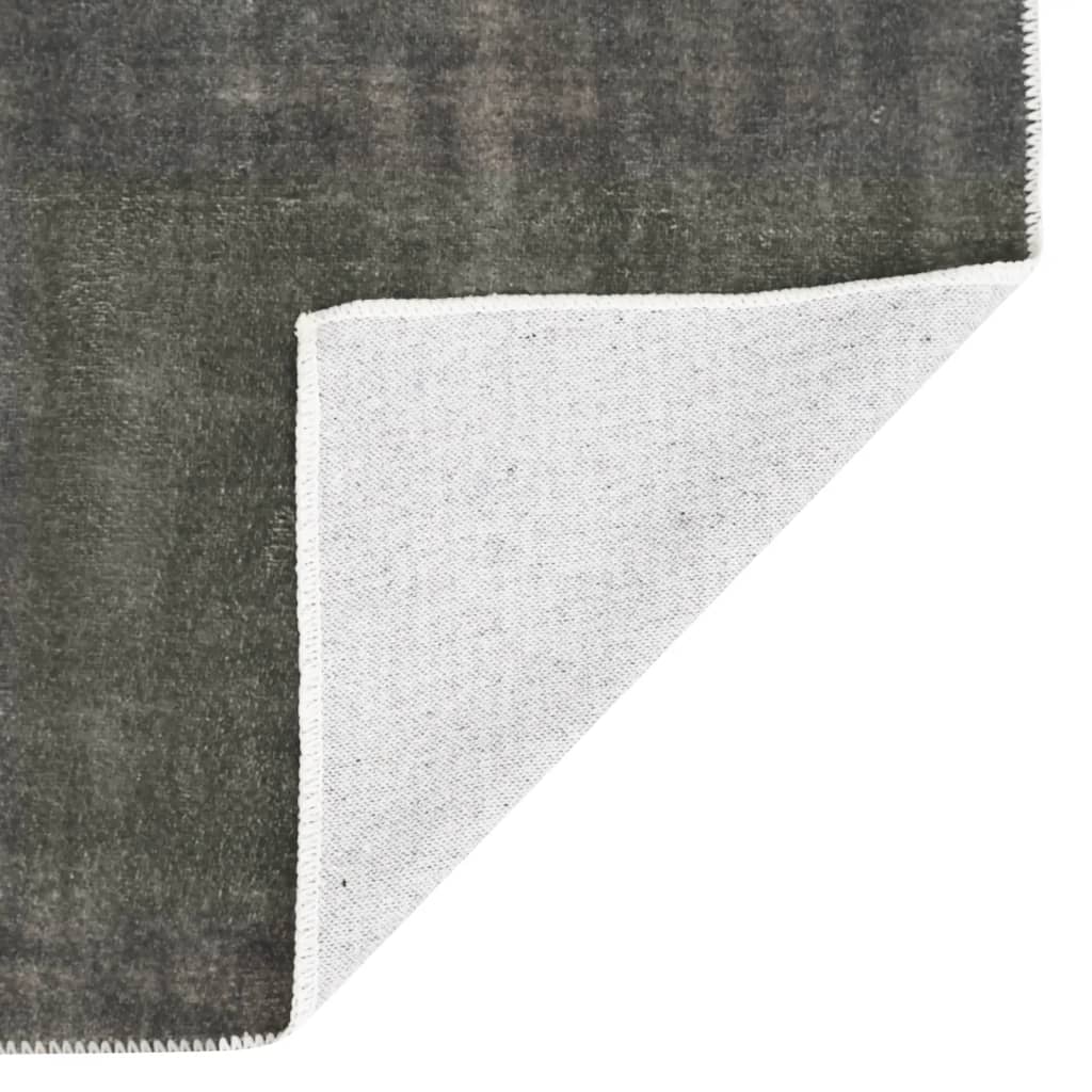 Berkfield Rug Washable Foldable Taupe 120x170 cm Polyester – Berkfield Home